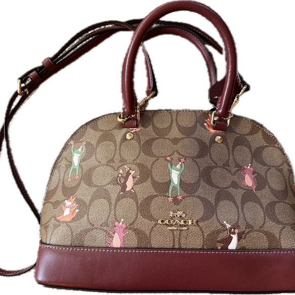 Coach | Bags | Coach Mini Sierra Satchel In Signature Canvas With ...